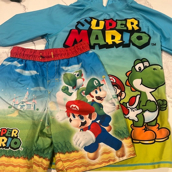 Nintendo | Swim | Super Mario Swim Set | Poshmark